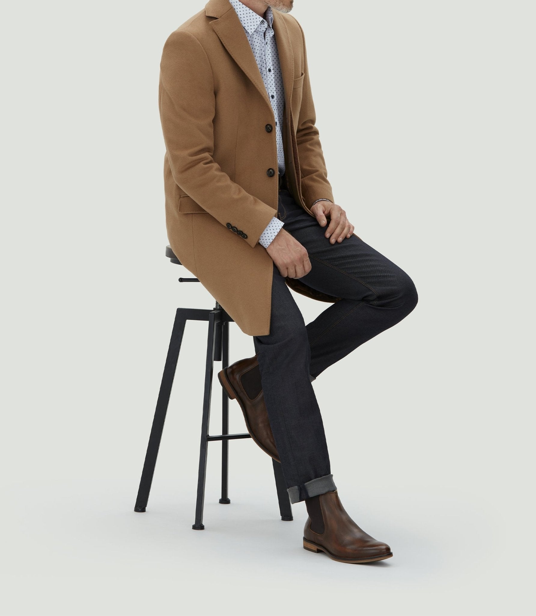 Men's Wool Coats & Jackets – IZAC