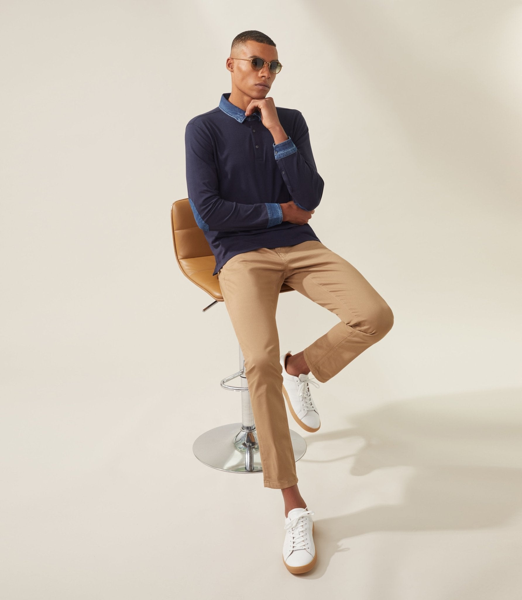 Polo manches longues Homme | IZAC