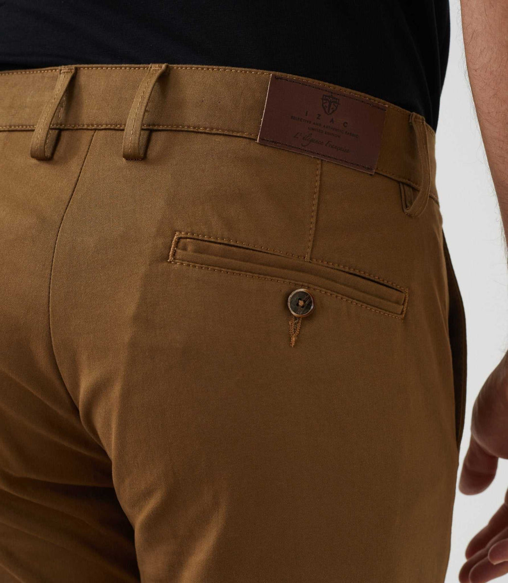 Casual Chino Camel Pants "Maracana"